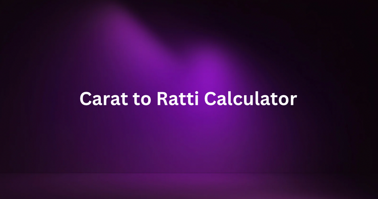 Carat to Ratti Calculator – Vedic Crystals