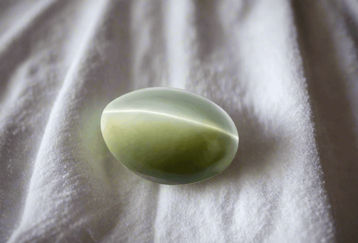 Cat's Eye Stone | Lehsunia stone | 10.5 Carat | Ceylon | With Certific ...