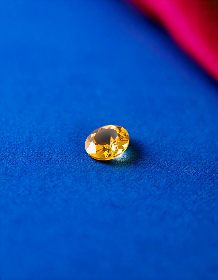 5 Carat Yellow Topaz stone | Golden Topaz stone – Vedic Crystals