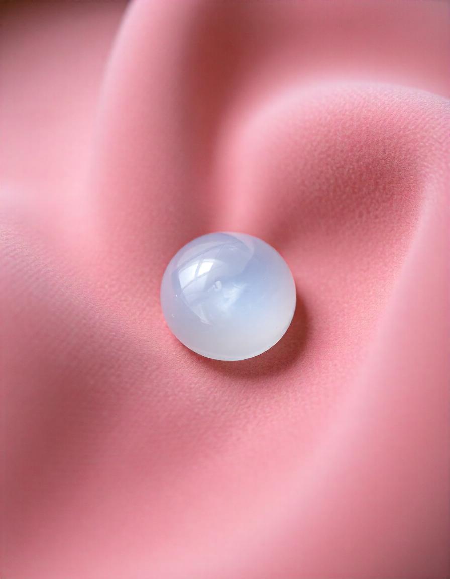 Pink Moonstone Gemstones Rare Peach Pink 11.58 Ct Moonstone Fancy Cut