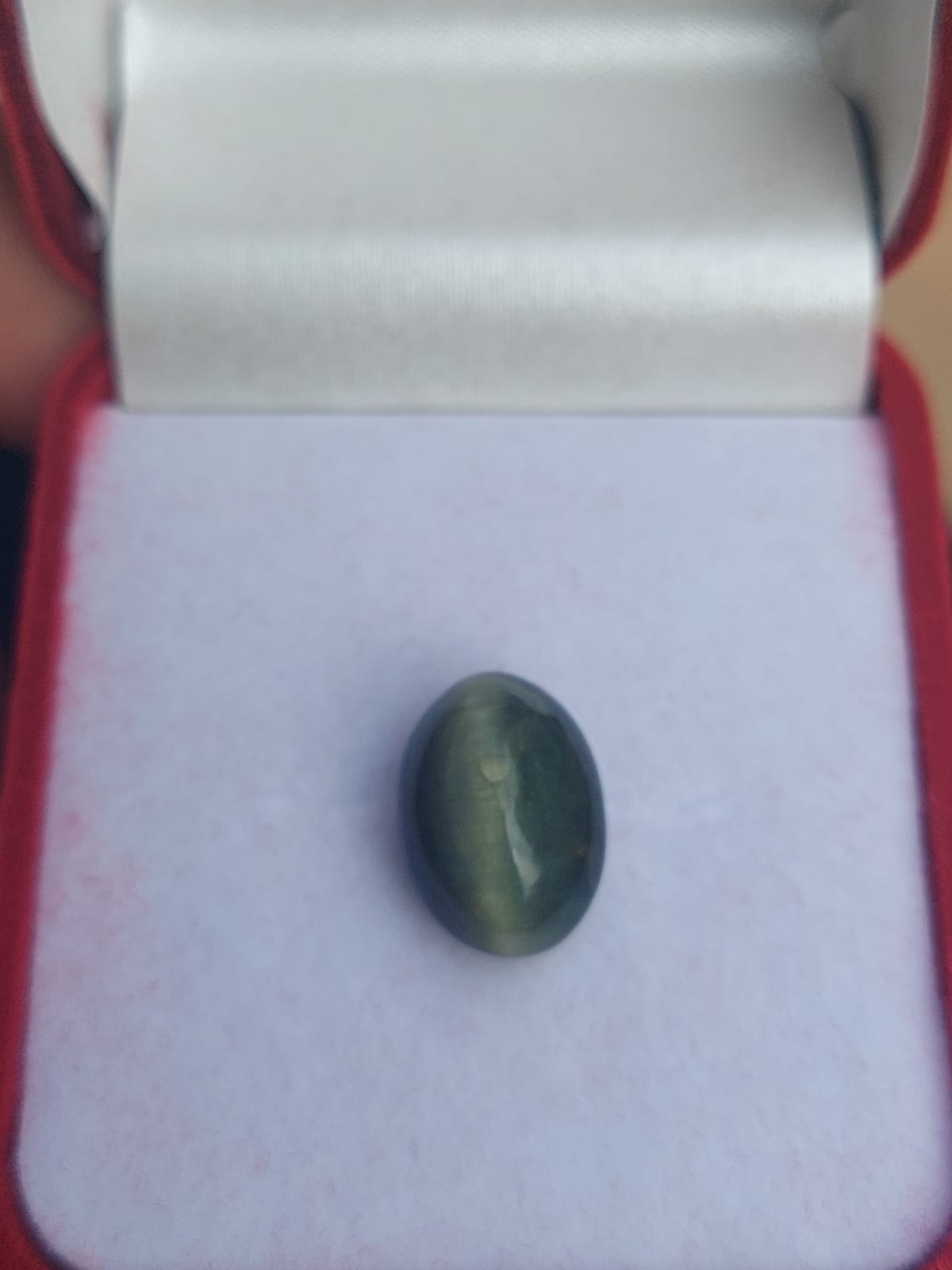 Cat's Eye Stone | Lehsunia stone | 11 Ratti | Ceylon | With Certificat ...