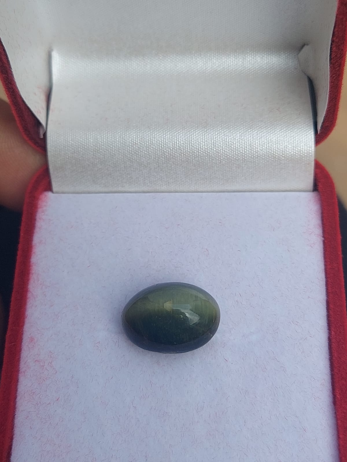 Cat's Eye Stone | Lehsunia stone | 13 Ratti | Ceylon | With Certificat ...