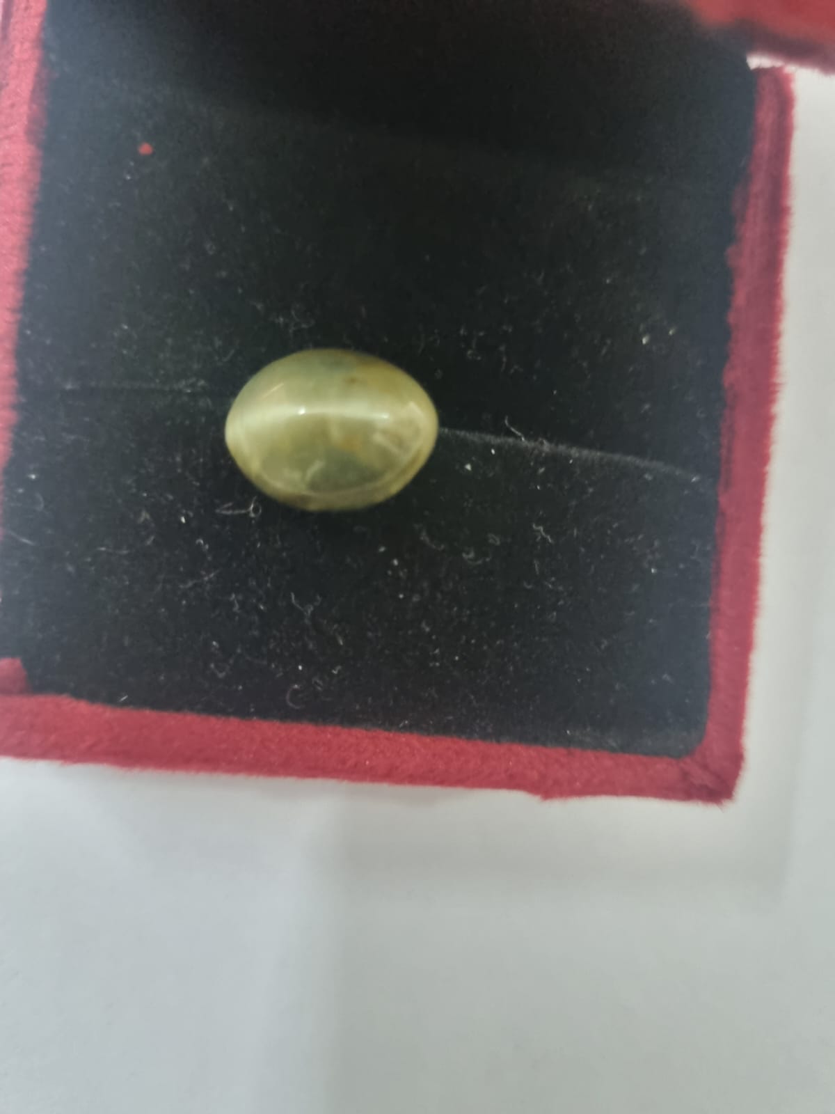 Cats Eye stone | Lehsunia stone | Gemstone for Ketu | 4.25 ratti | Wit ...