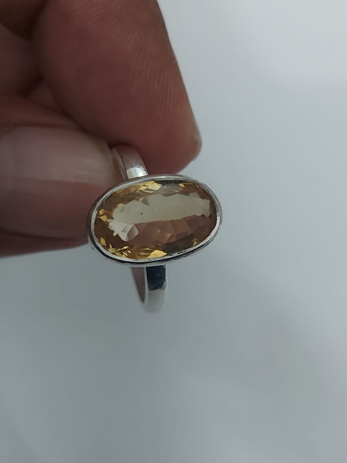 Citrine Ring | With Certificate | Gemstone ring – Vedic Crystals