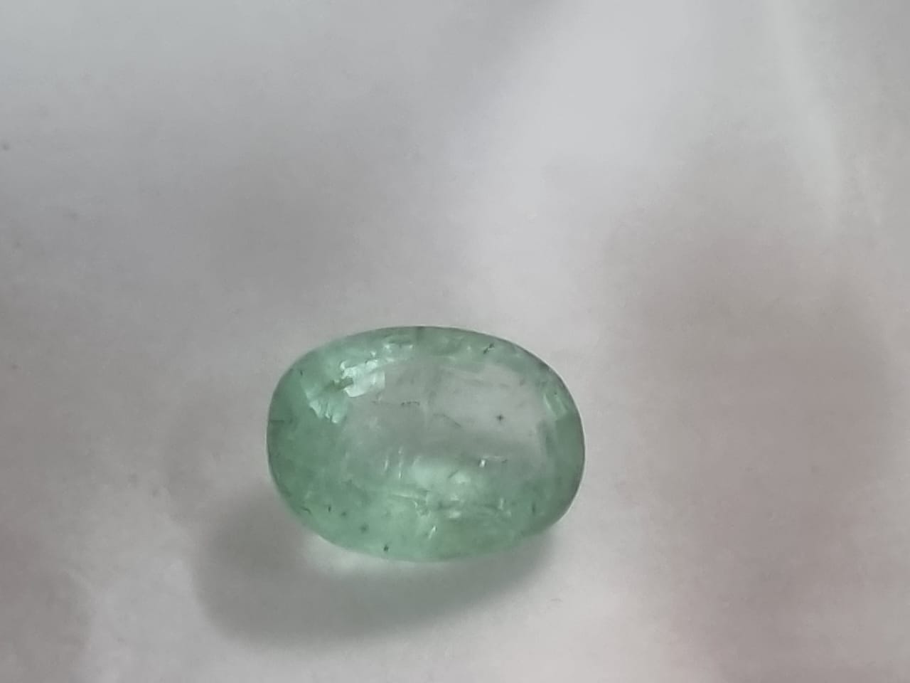 Emerald Stone | Panna Stone | 7 ratti | With Certificate | Pachu stone ...