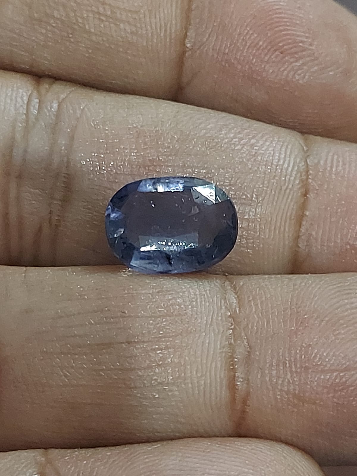 Iolite Stone | Neeli Stone | 4 Carat | With certificate – Vedic Crystals