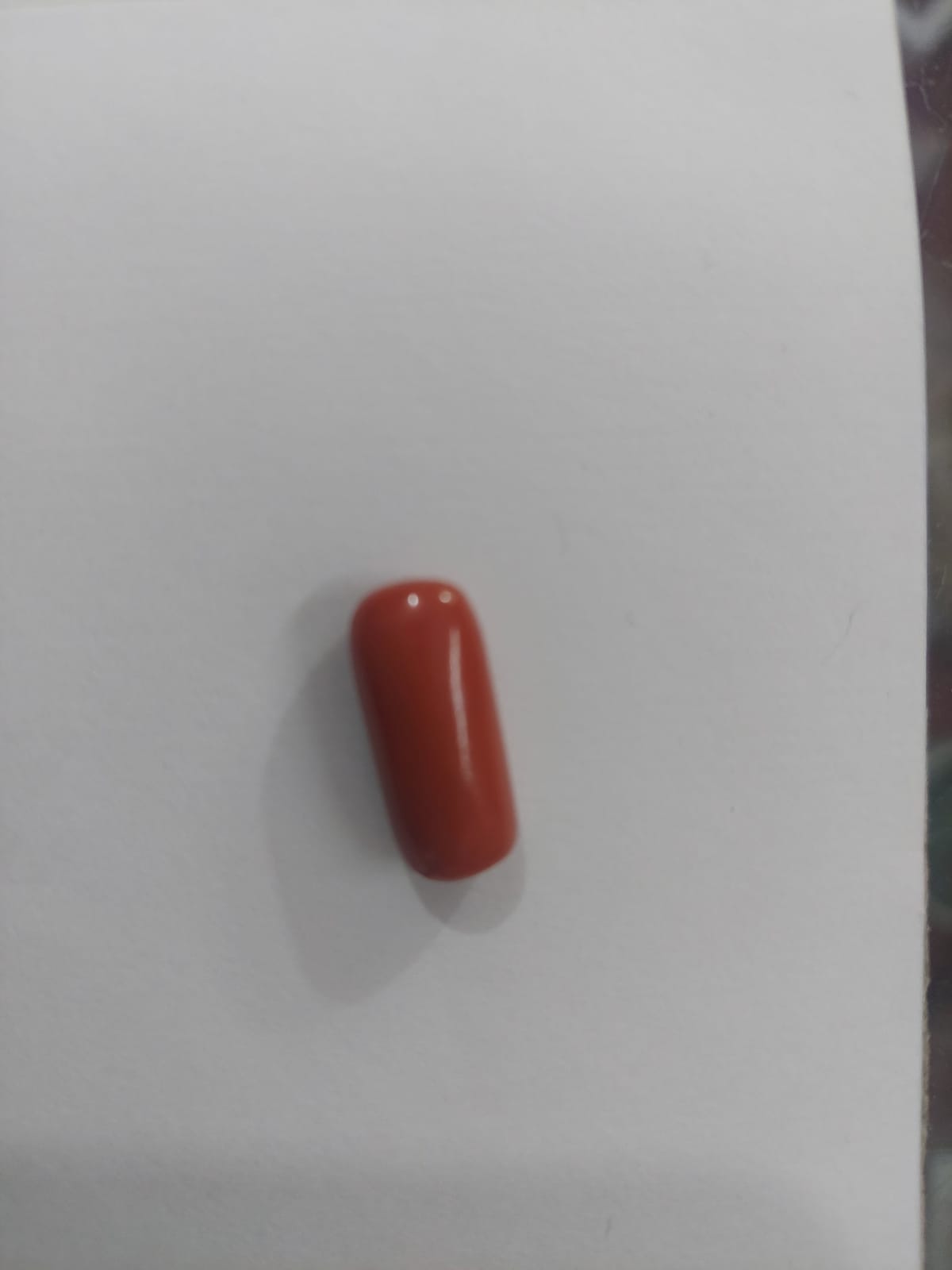 Red Coral stone | Moonga stone | Italian | 4.25 ratti | With Certifica – Vedic Crystals