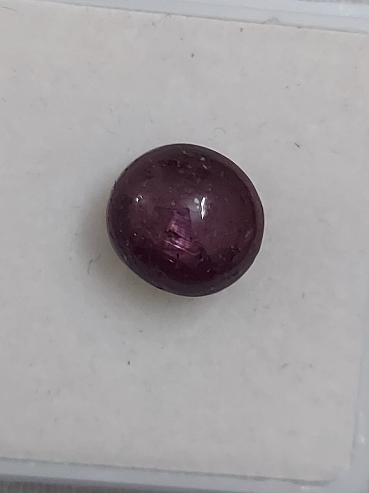 Star Ruby Stone | 9 Ratti | With Certificate – Vedic Crystals